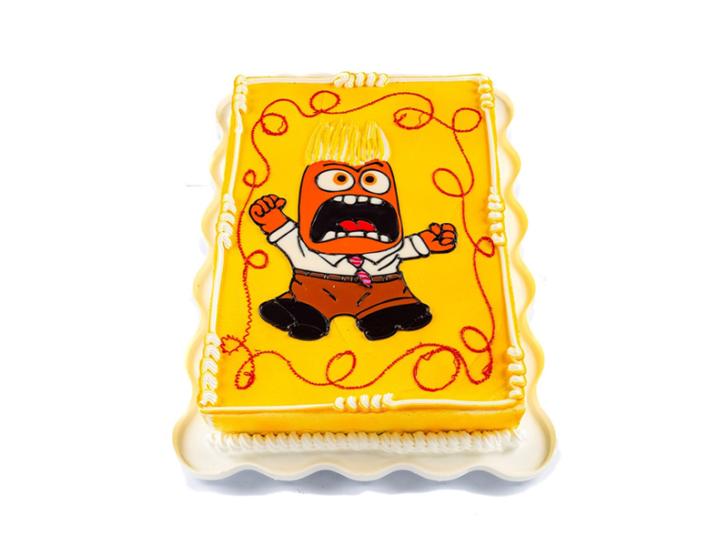 Pastel de Intensamente / Furia - Pastelería Lecaroz