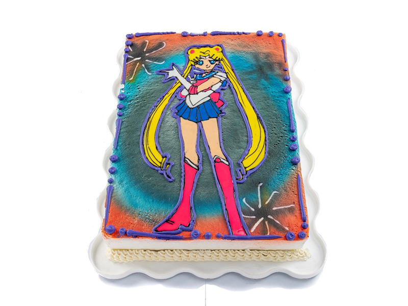 Pastel de Sailor Moon - Pastelería Lecaroz
