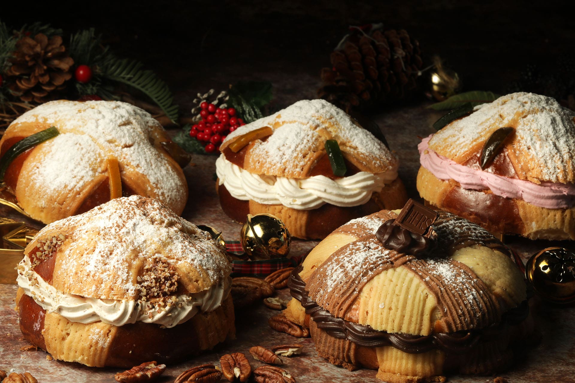 Esferas Navideñas, un pan que te sorprenderá - Pastelería Lecaroz