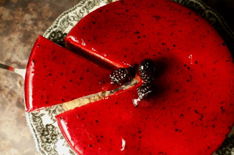 Auténtico de Frutos Rojos, un pastel clásico y fresco